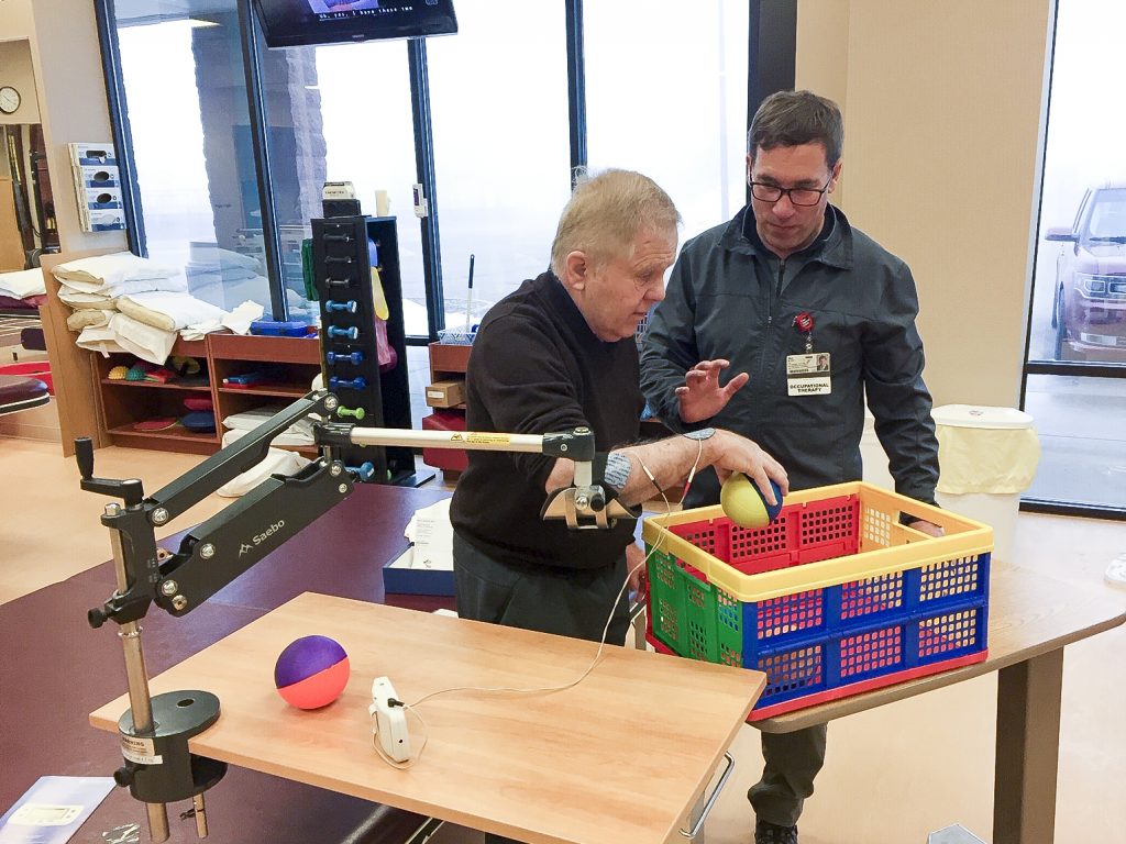 Stroke rehab patient gains appreciation for occupational therapy ...