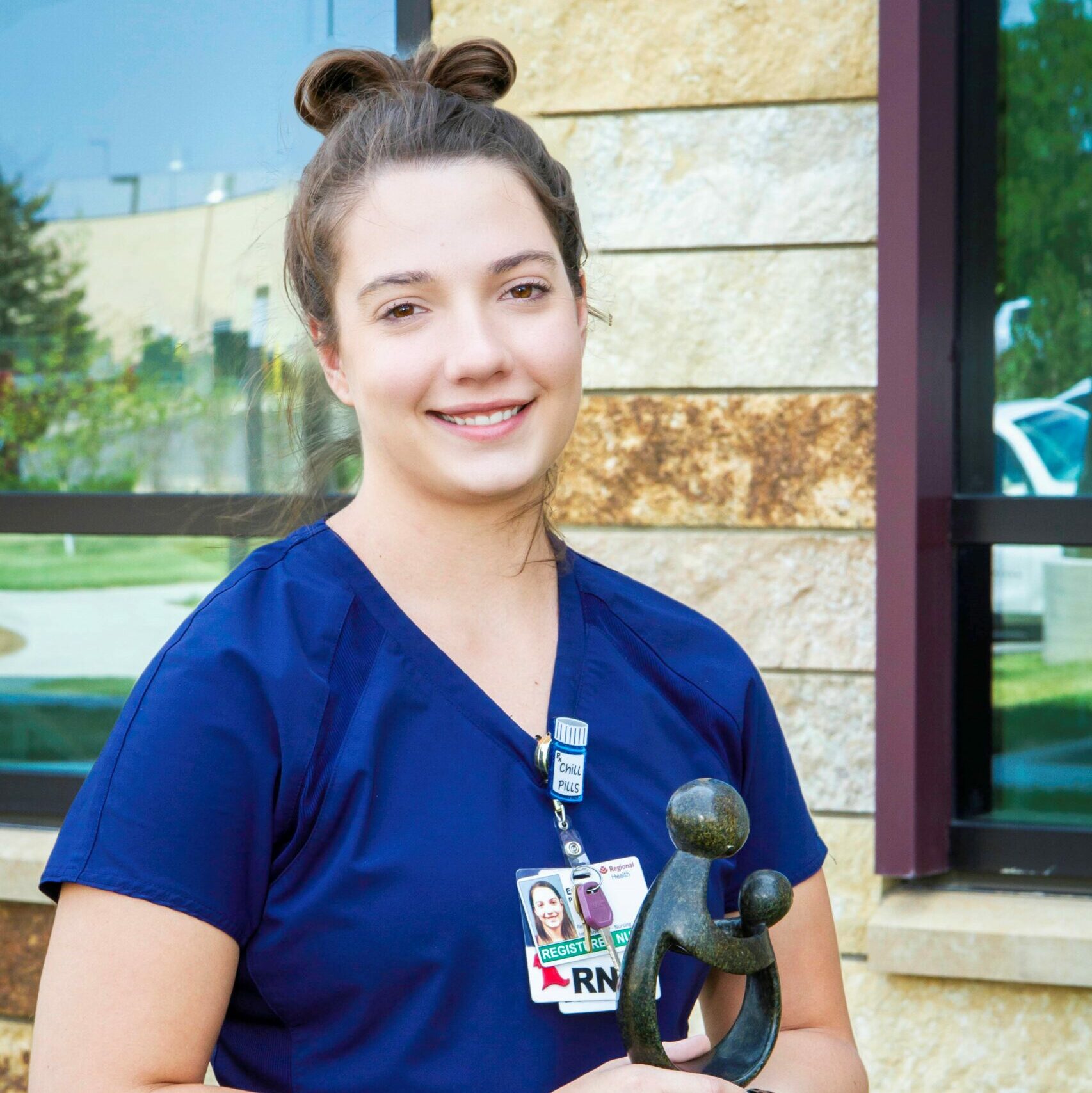 Emily Pechous, RN, receives DAISY Award - Monument Health