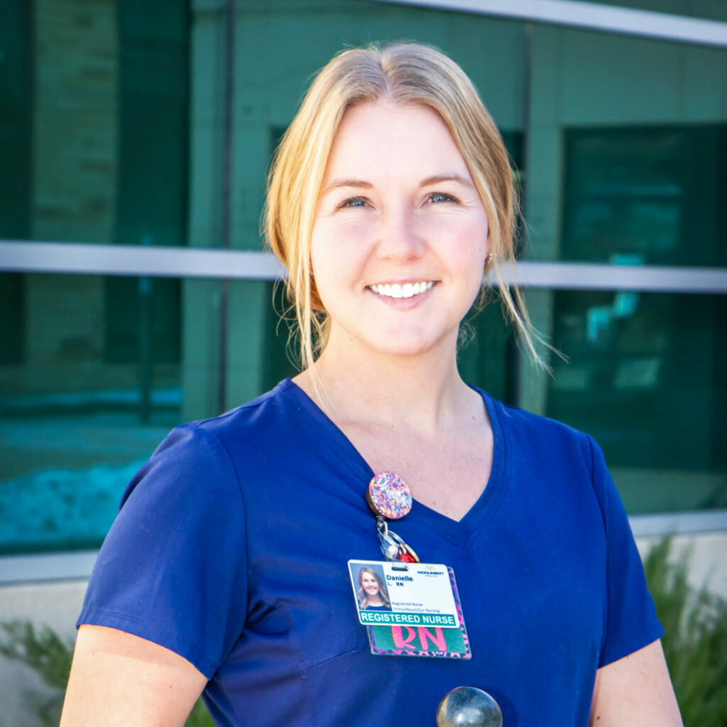 Courtney Quinn, RN, receives DAISY Award - Monument Health