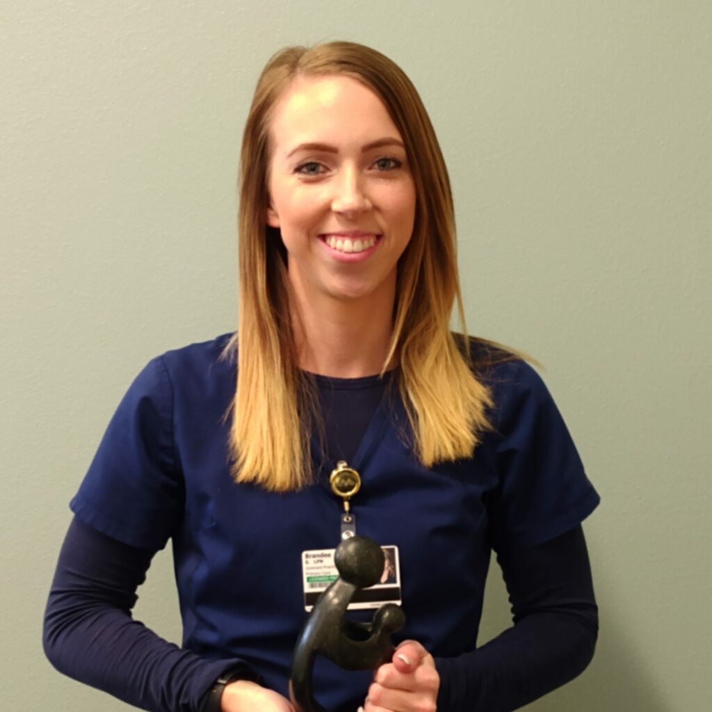 Jess Owczarek, RN, receives DAISY Award - Monument Health