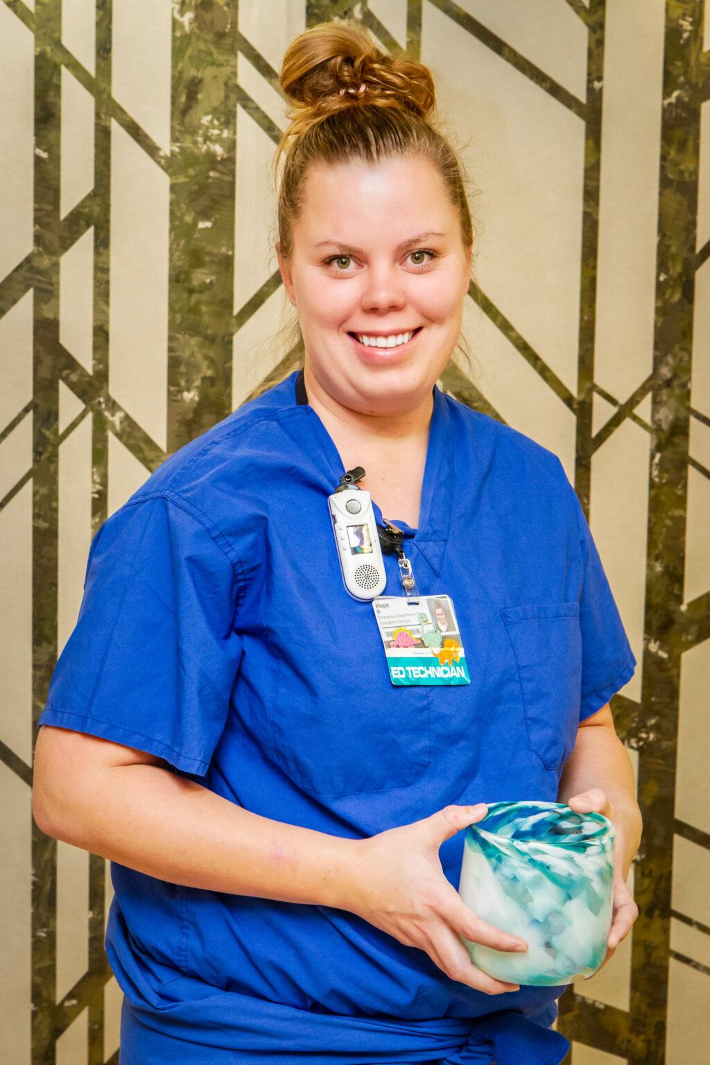 Hope Ness, Emergency Department Technician, receives TULIP Award ...