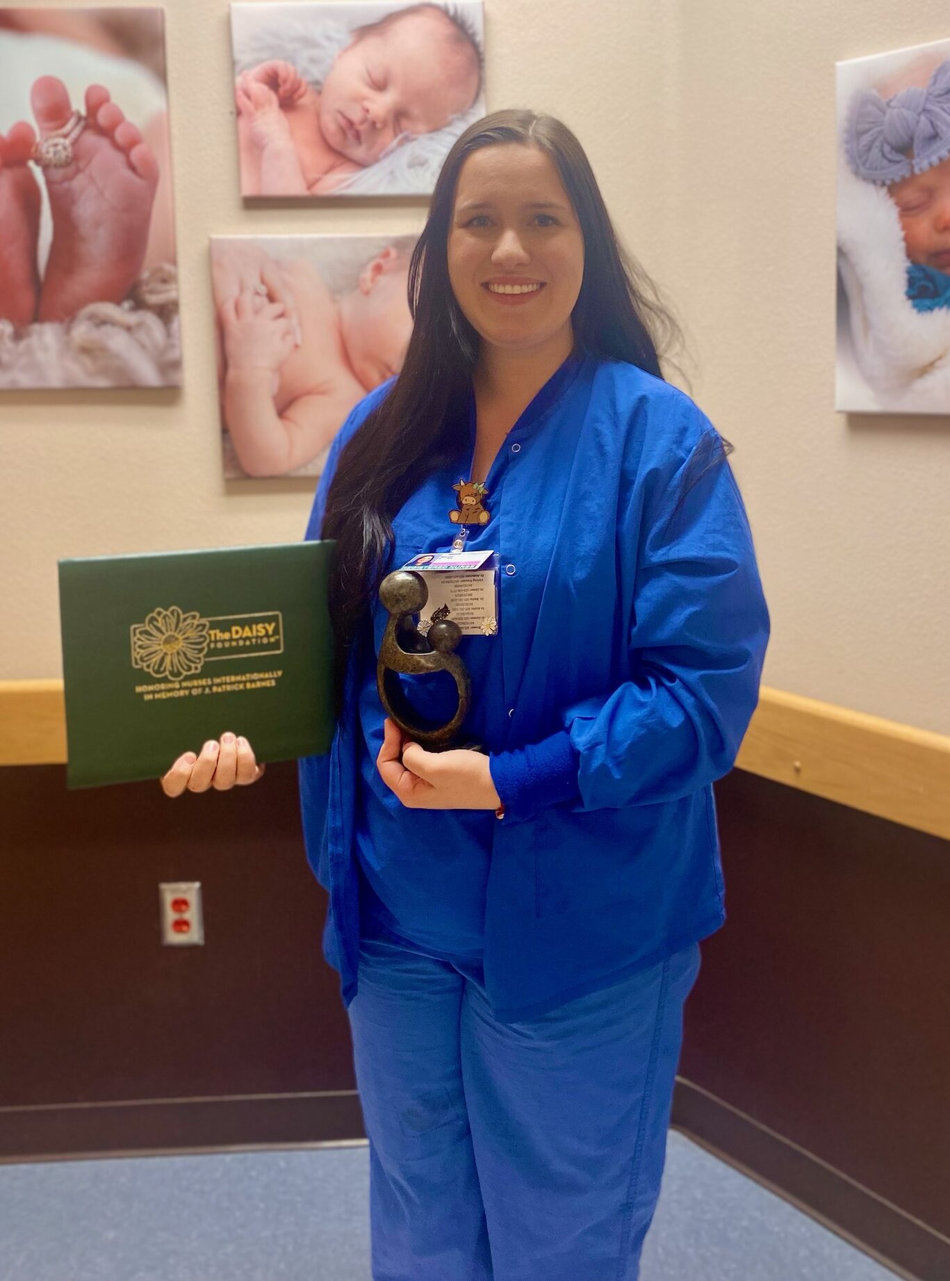 Nicole Garman, RN, receives DAISY Award - Monument Health