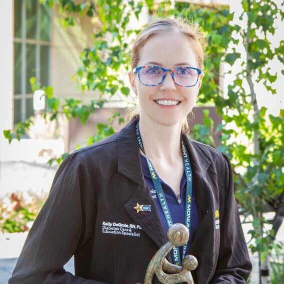 Kelly DeGrote, RN, receives DAISY Award - Monument Health