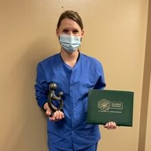 Heather Bush, RN, wins DAISY Award