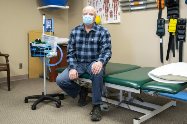Blood Flow Restriction Therapy helps patient regain strength after surgery