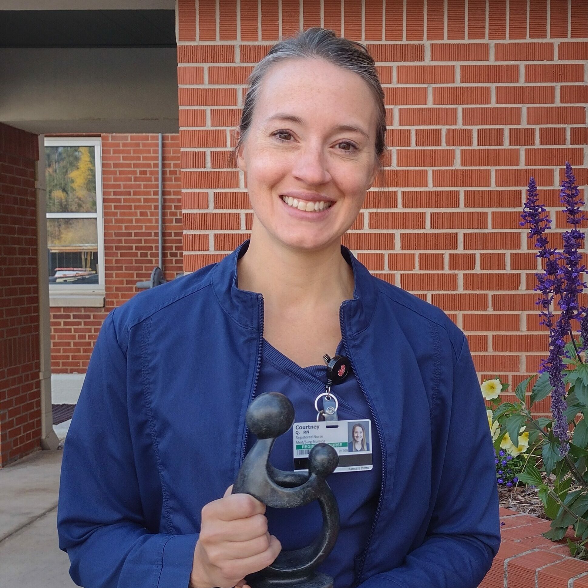 Courtney Quinn, RN, receives DAISY Award
