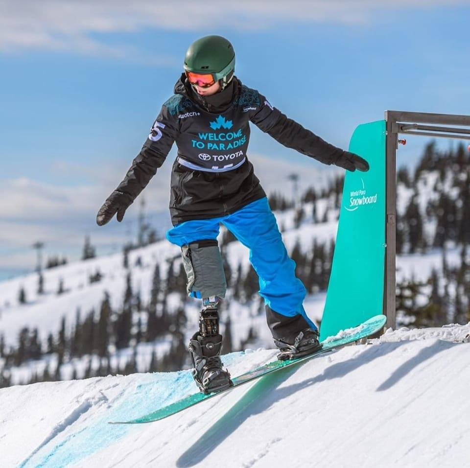 Paralympic snowboarder Dennae Russell signs sponsorship deal with ...
